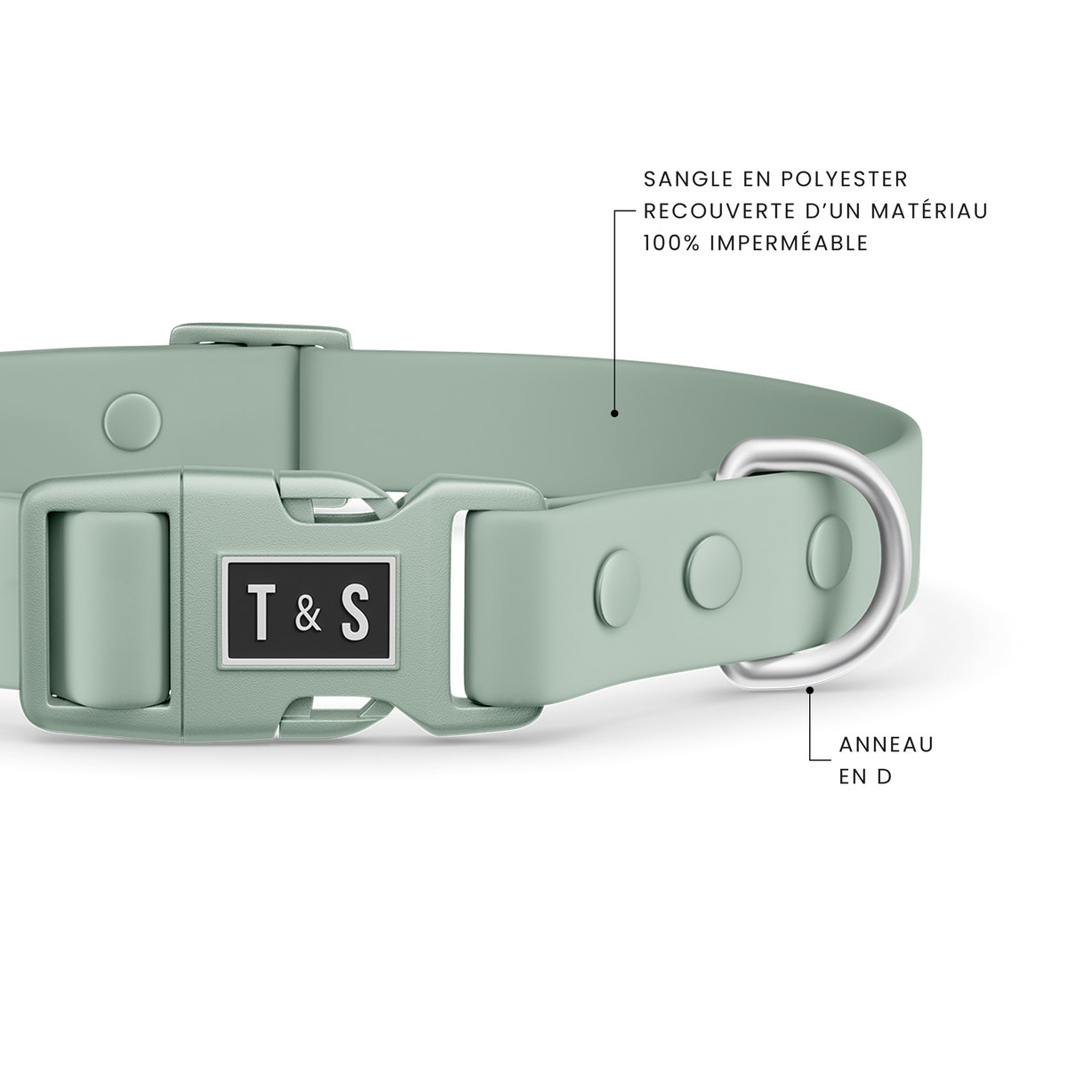 Collier imperméable pour chien Aqua – Tella & Stella