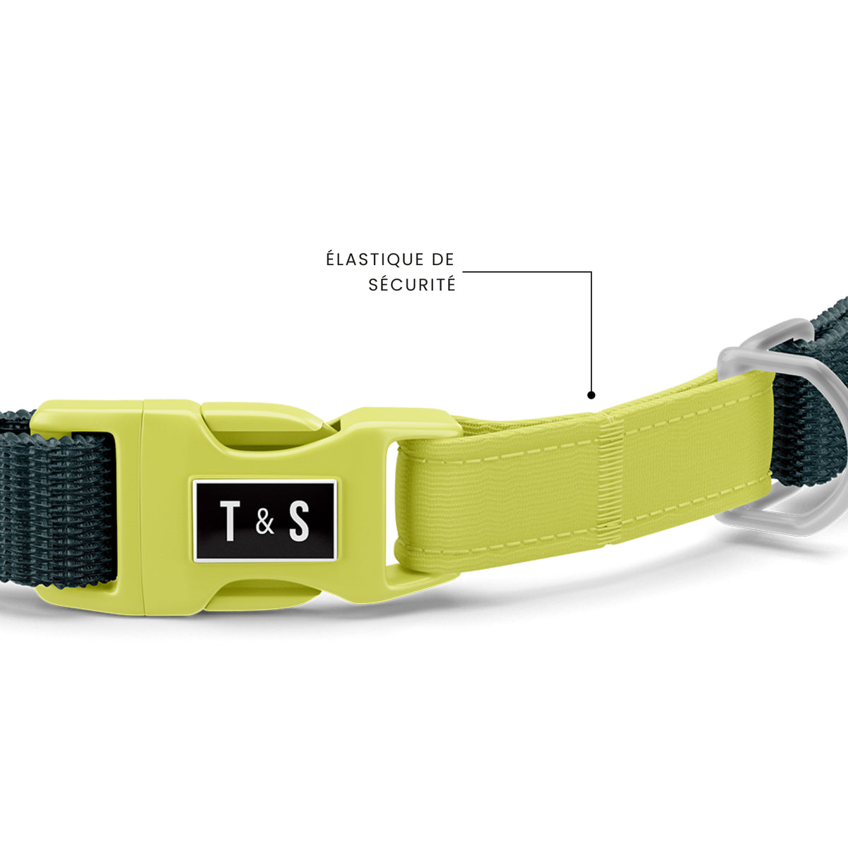 Collier pour chat Vert forêt – Tella & Stella